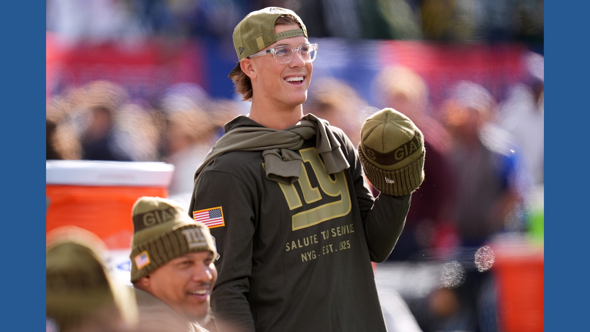 Giants rookie quarterback Jaxson Dart clears concussion protocol ...