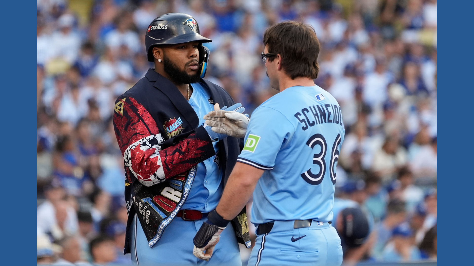 Blue Jays hit first leadoff back-to-back homers in World Series history ...