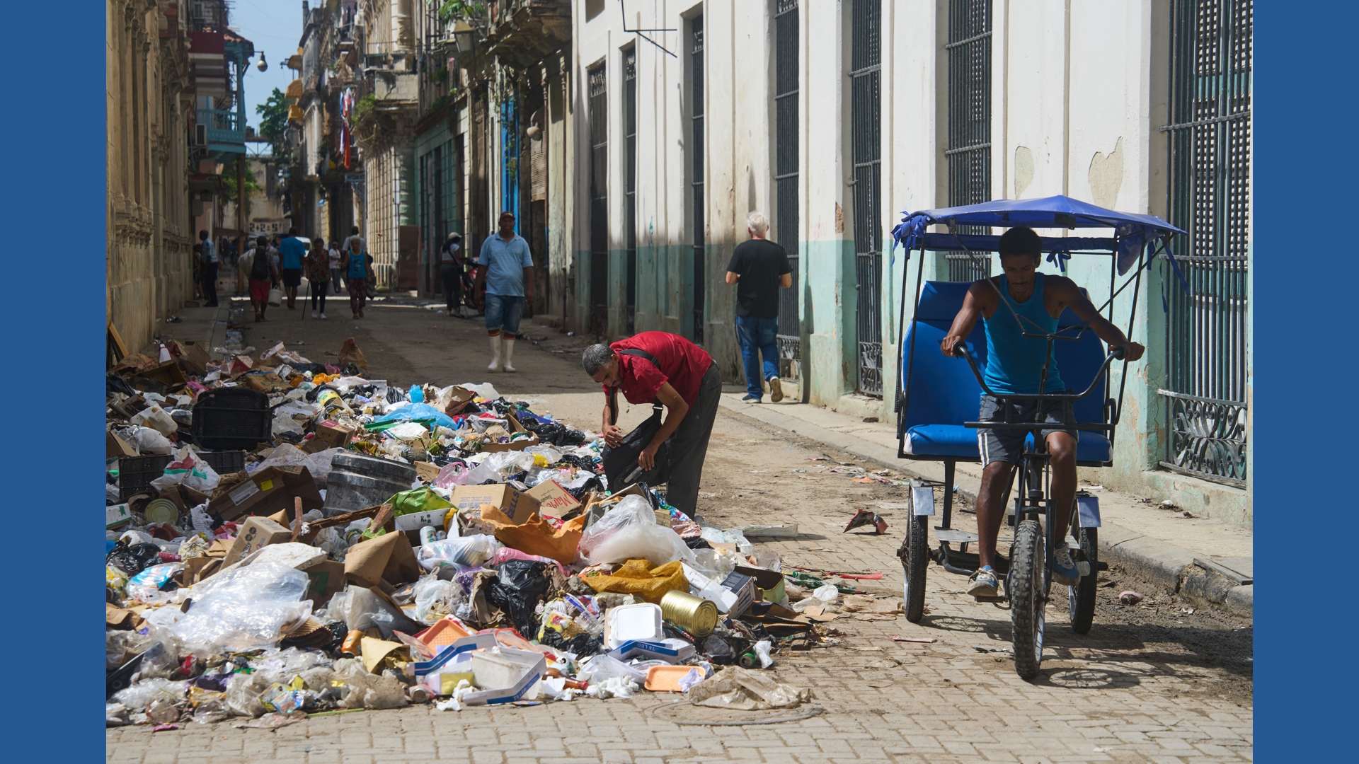 A garbage crisis engulfs Havana as fuel shortages stall trash pickup ...