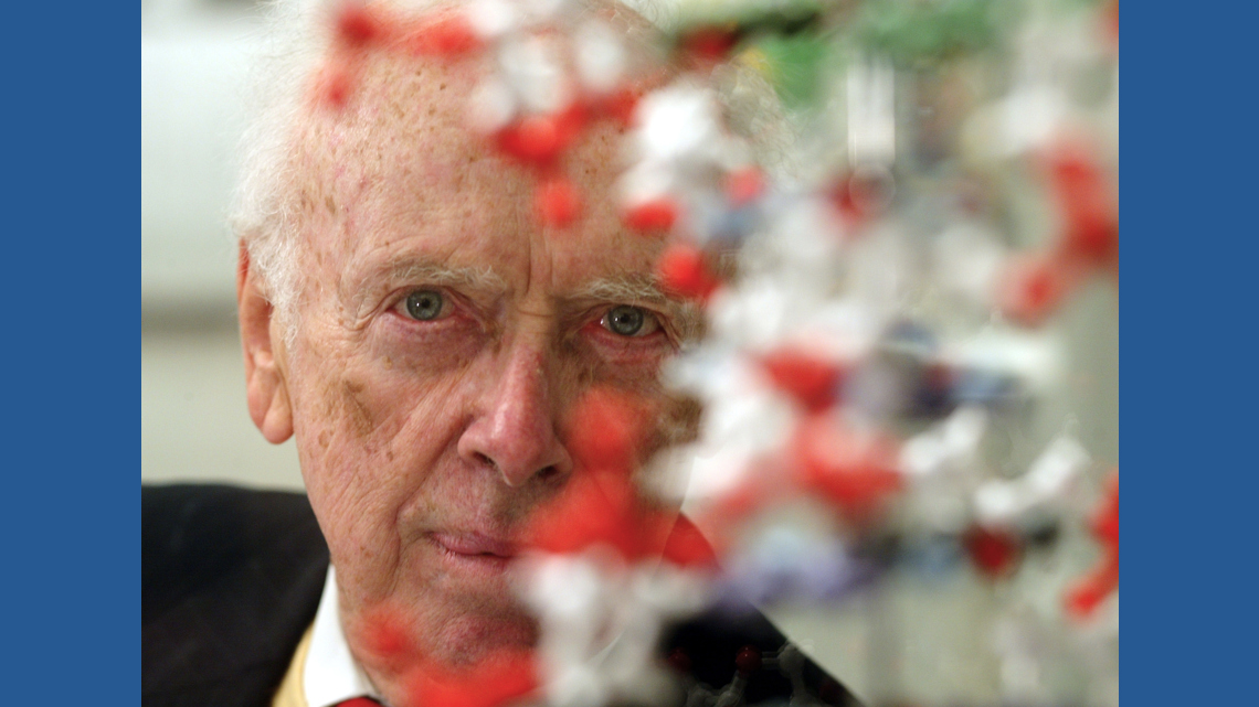 James Watson, co-discoverer of the double-helix shape of DNA, has died ...