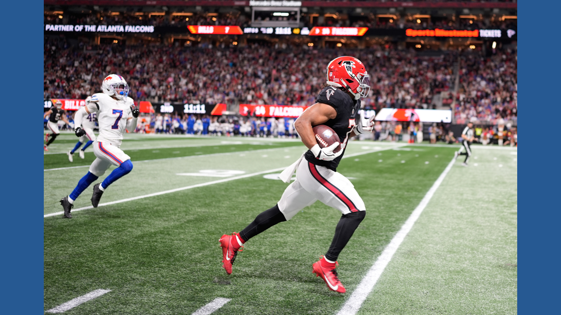 Bijan Robinson's 81-yard TD run is longest rush in NFL this season on ...