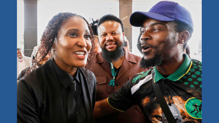 Daughter of ex-South African leader Zuma is accused of luring men to ...