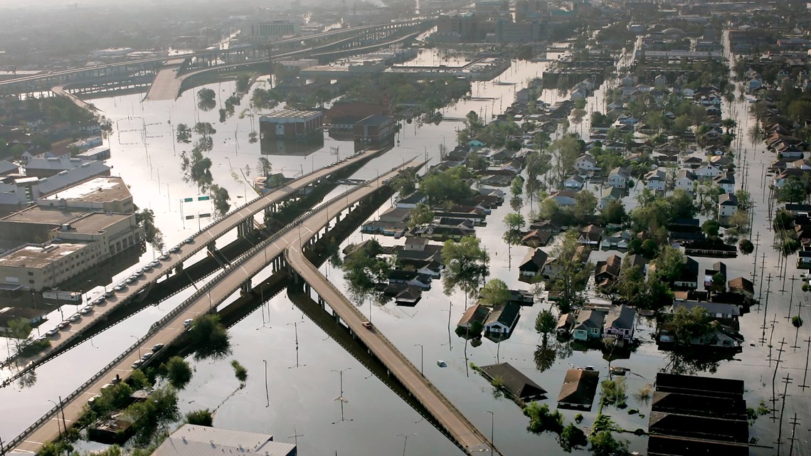 Comparing Hurricane Ida and Hurricane Katrina | kens5.com
