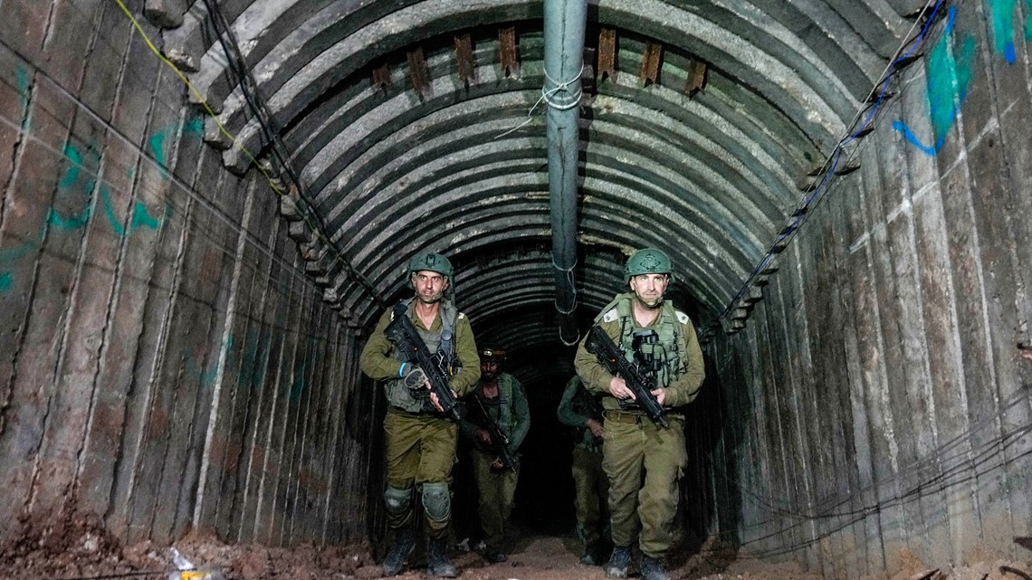 Israel finds large tunnel near border with Gaza | kens5.com