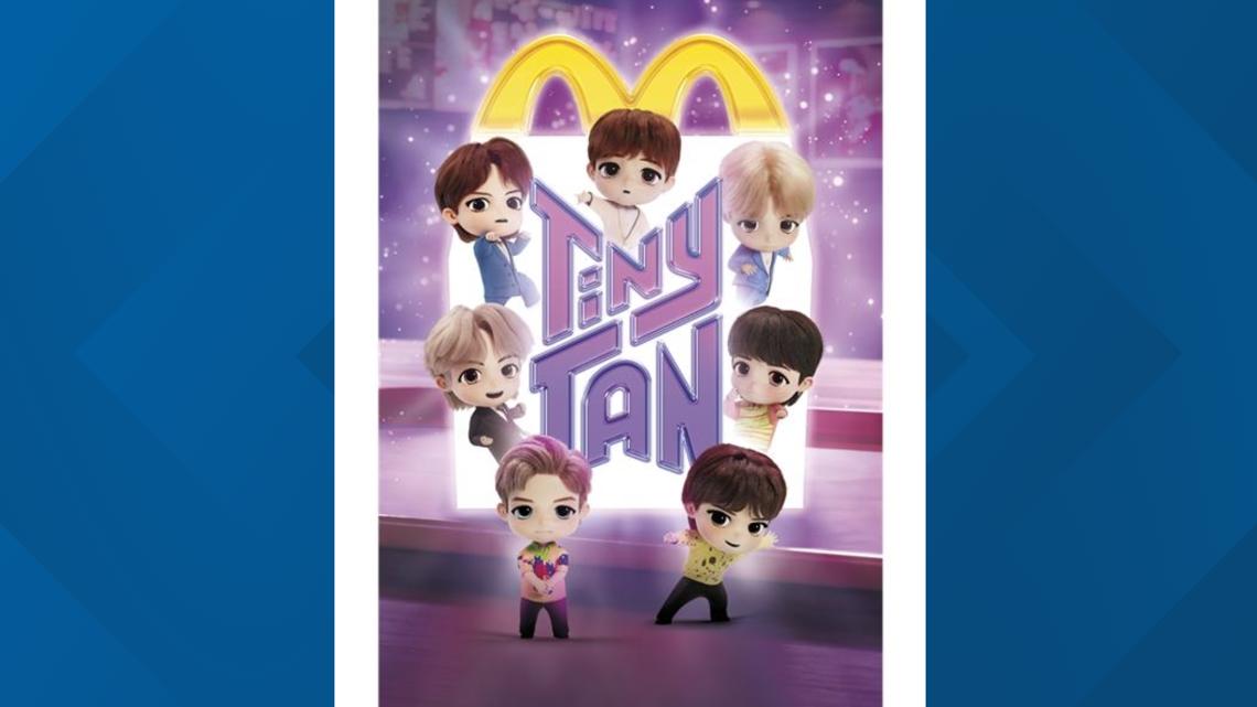 McDonald's and BTS to launch new TinyTAN Happy Meal globally | kens5.com