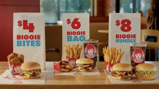 Wendy's introduces new Biggie Deals menu with meals as low as $4 ...