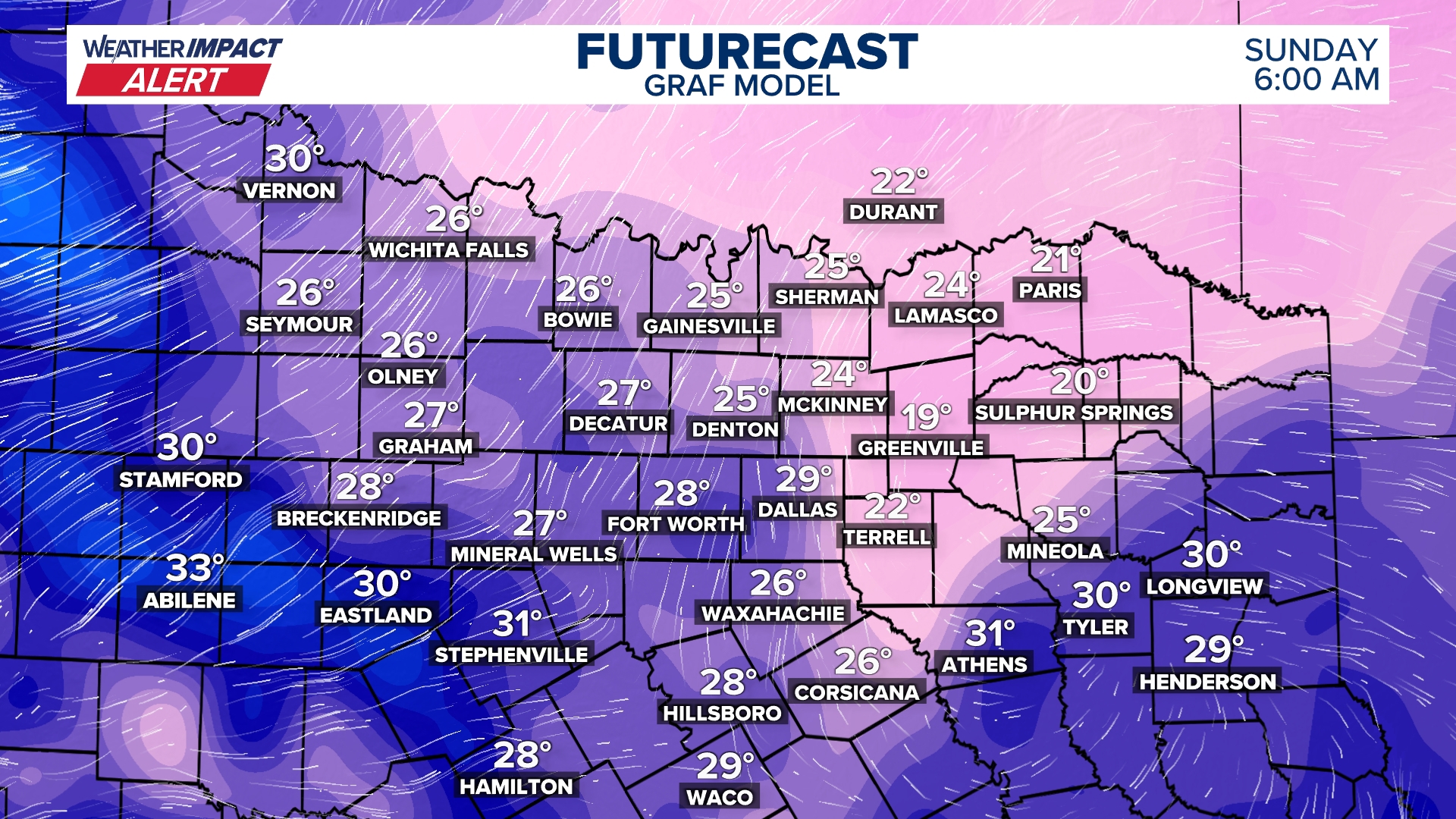 Freezing temperatures expected for Texas this weekend. Here's the ...