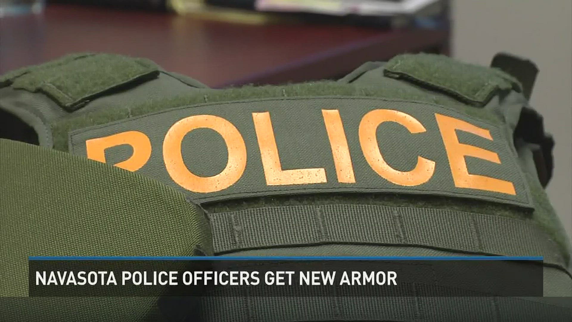 Donation equips Navasota Police officers with new body armor | kens5.com