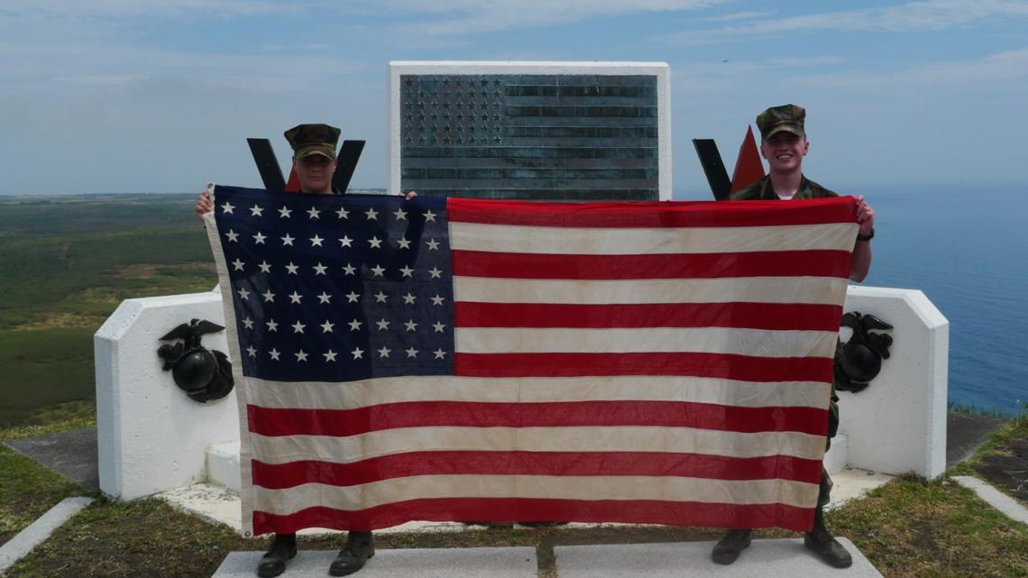Groesbeck, Texas teen honors WWII veterans at Iwo Jima with Young ...