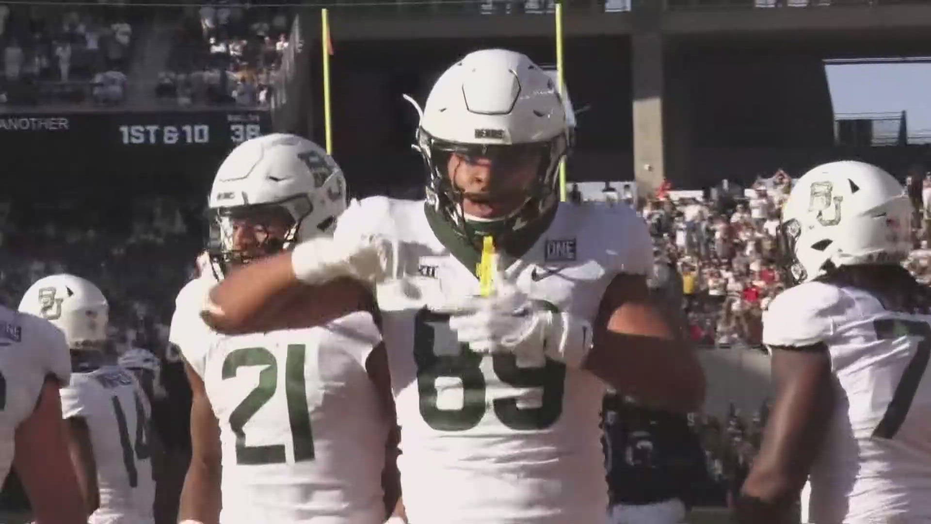 Former Baylor TE Drake Dabney commits to TCU | kens5.com