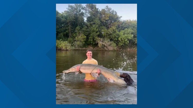 'Monster' fish caught in the Brazos River near Baylor University ...