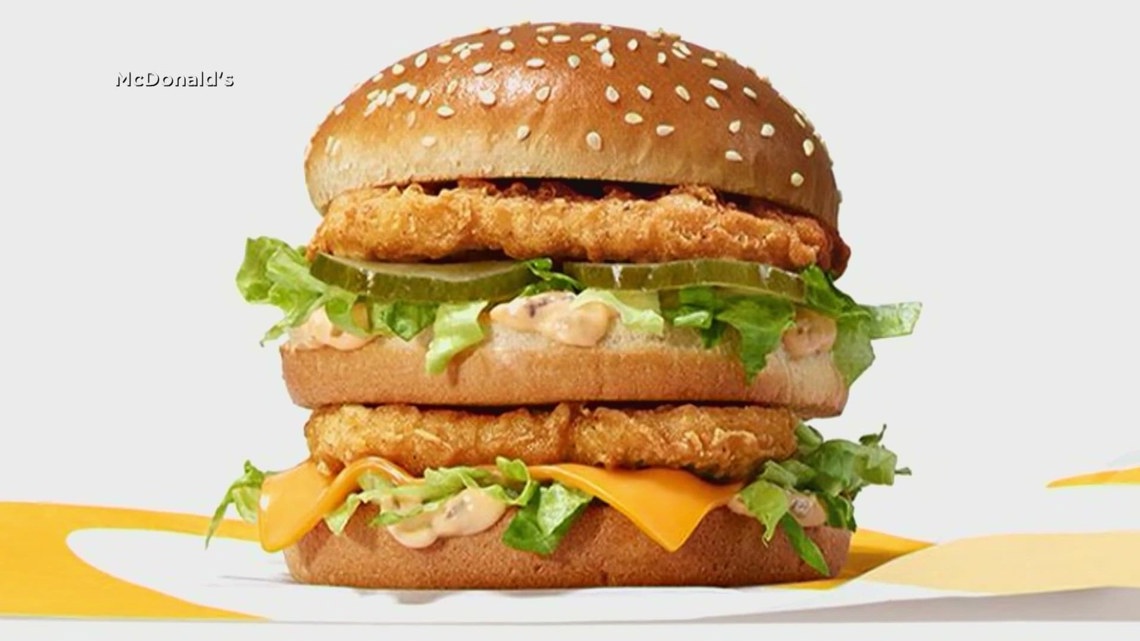 McDonald's Chicken Big Mac to hit menus on Oct. 10 | kens5.com