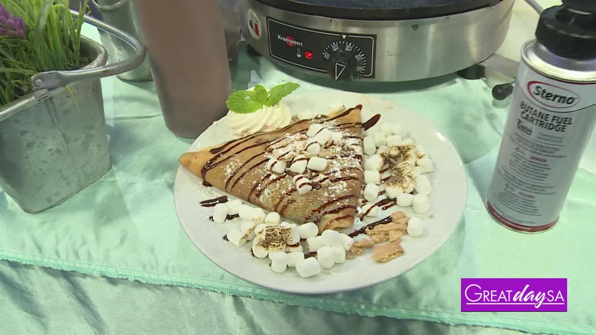 S'More Filled Crepes in honor of 'National S'Mores Day' | Great Day SA ...