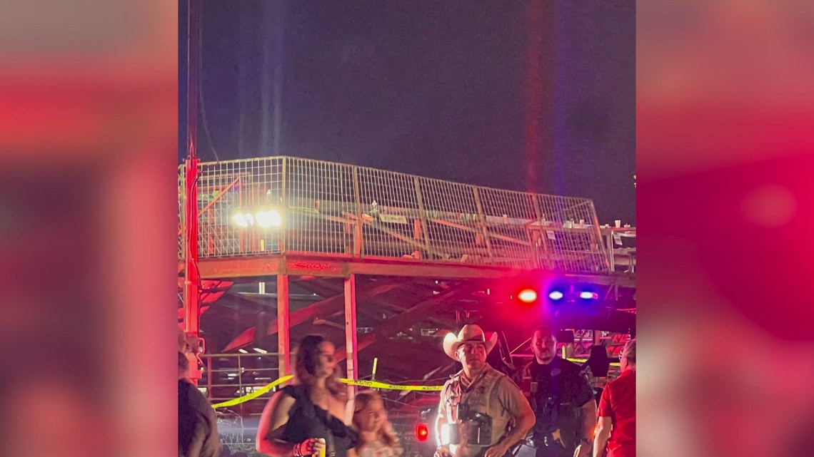 Bleachers weren't inspected before Texas fair collapse, city says ...