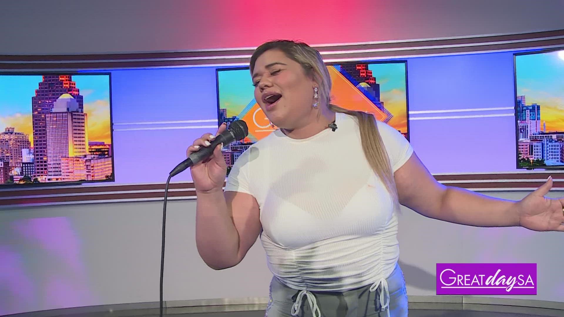 Tejano star Destiny Navaira showcases her talent with a live ...