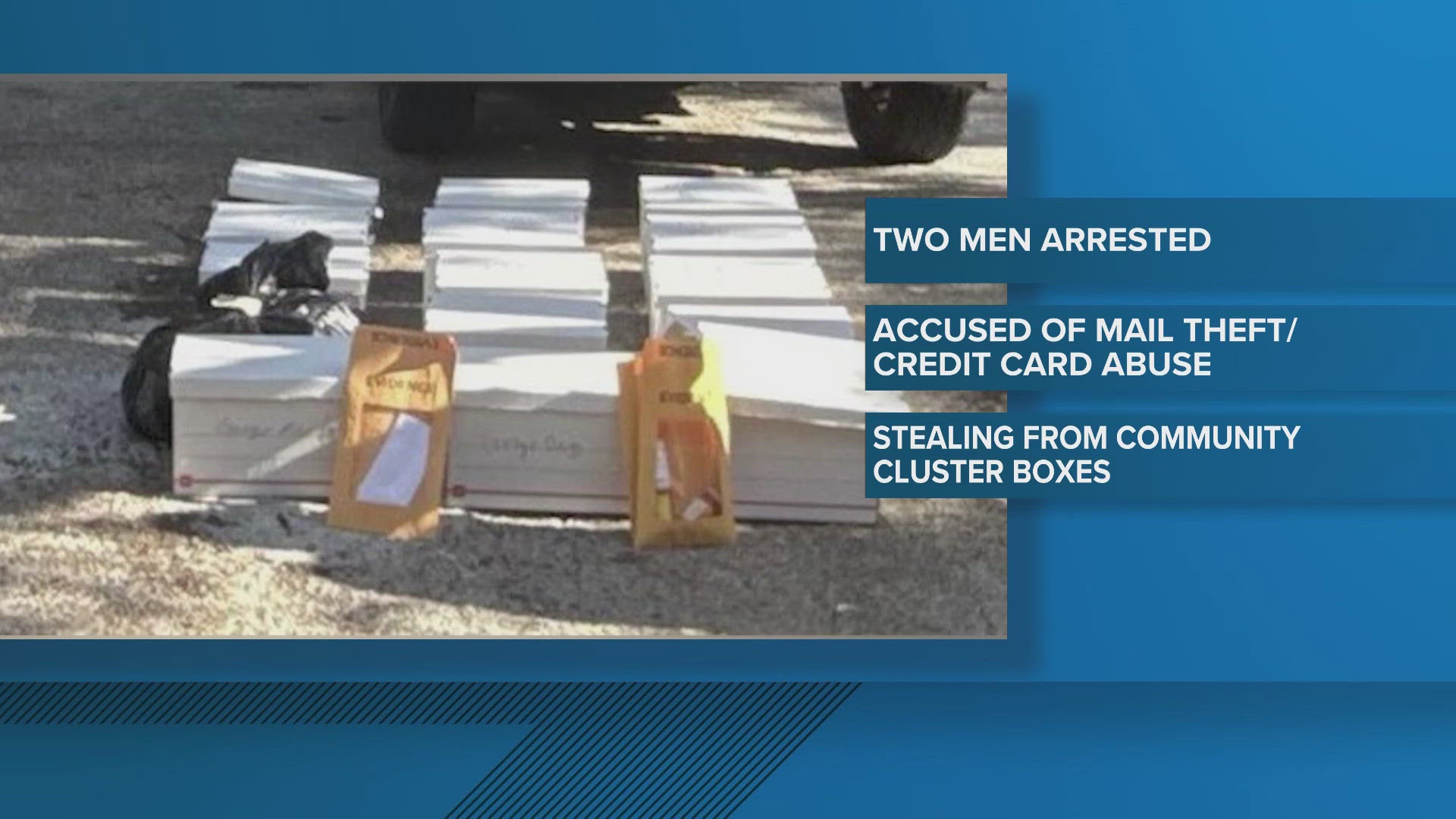 Two men jailed for mail theft near San Antonio | kens5.com