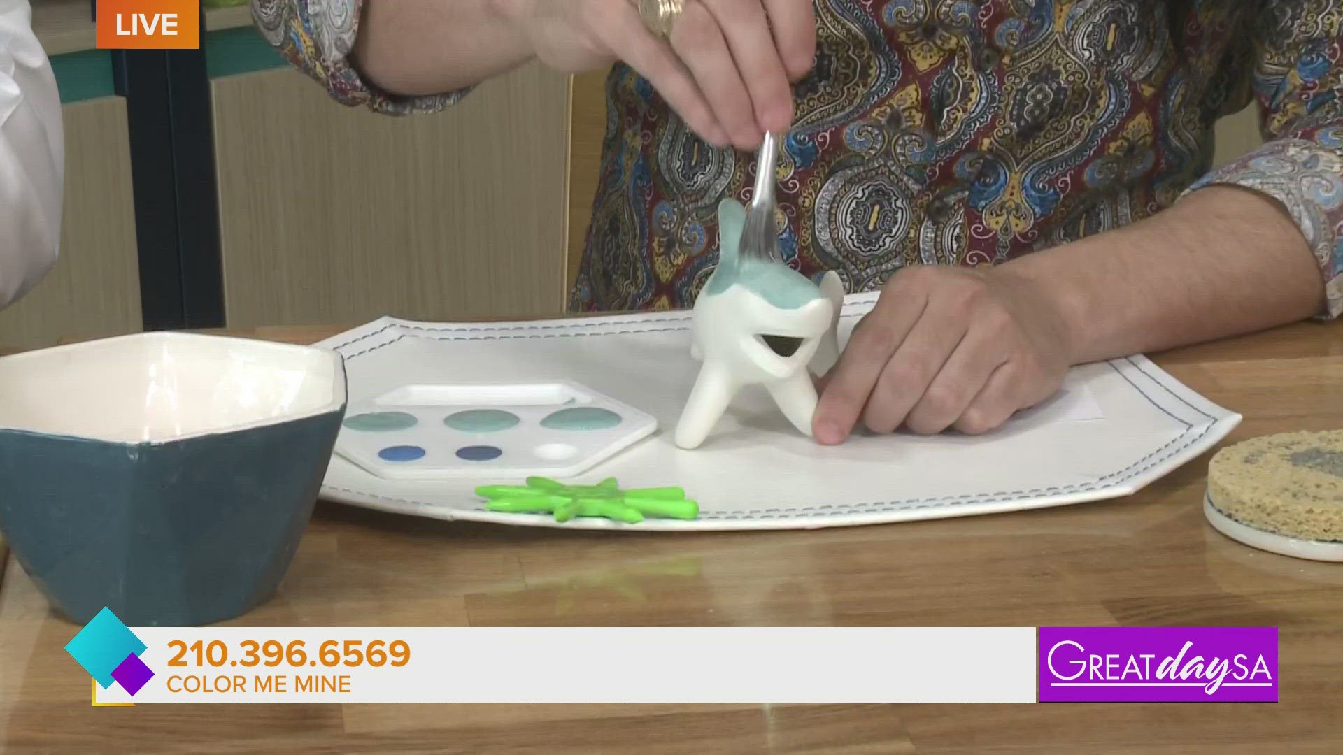 CREATING CLAY CREATIVITY| GREAT DAY SA | kens5.com