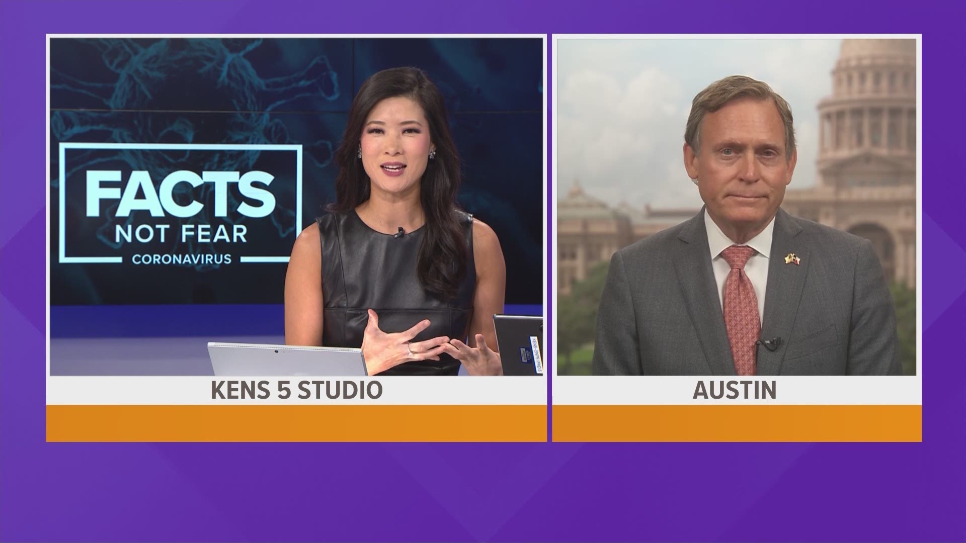 Gov. Abbott's top medical advisor gives update on state hospital ...