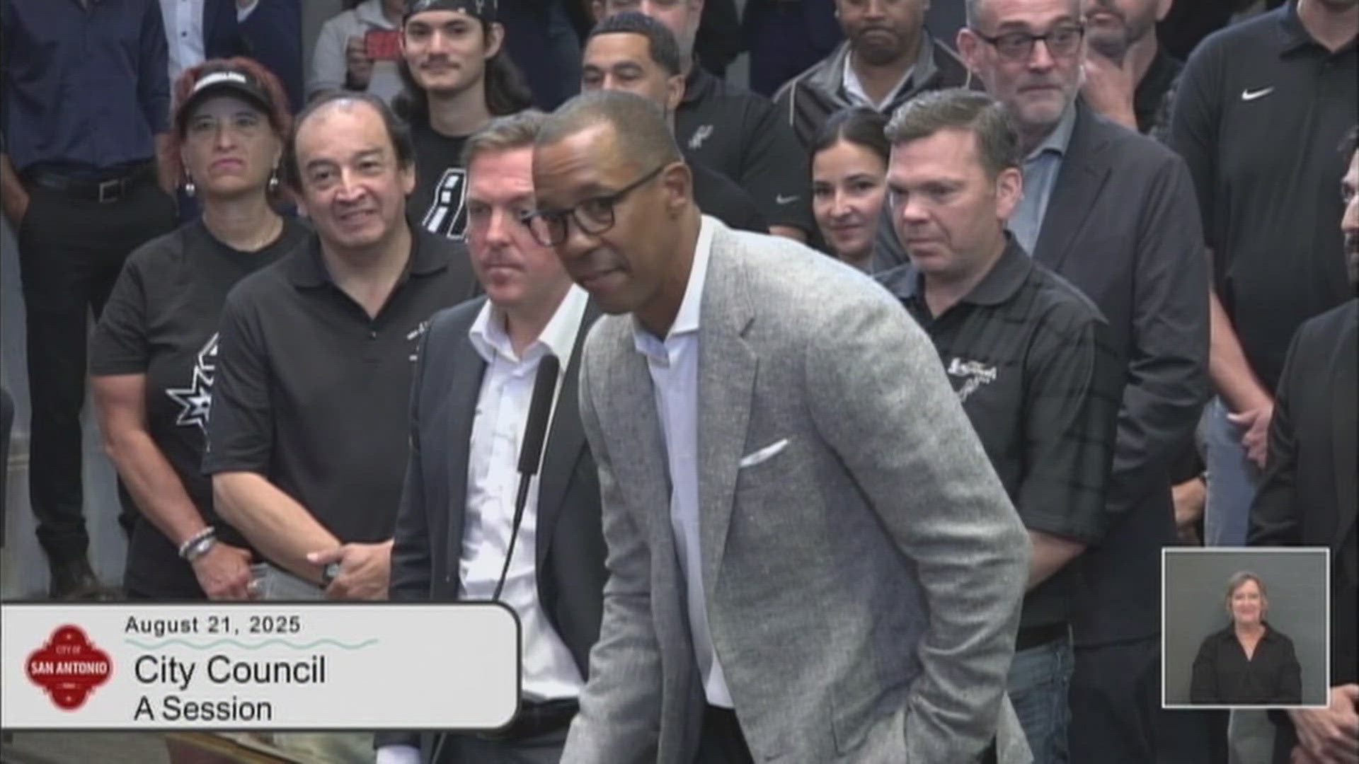 Tense moments as Spurs legends and community discuss next steps for ...