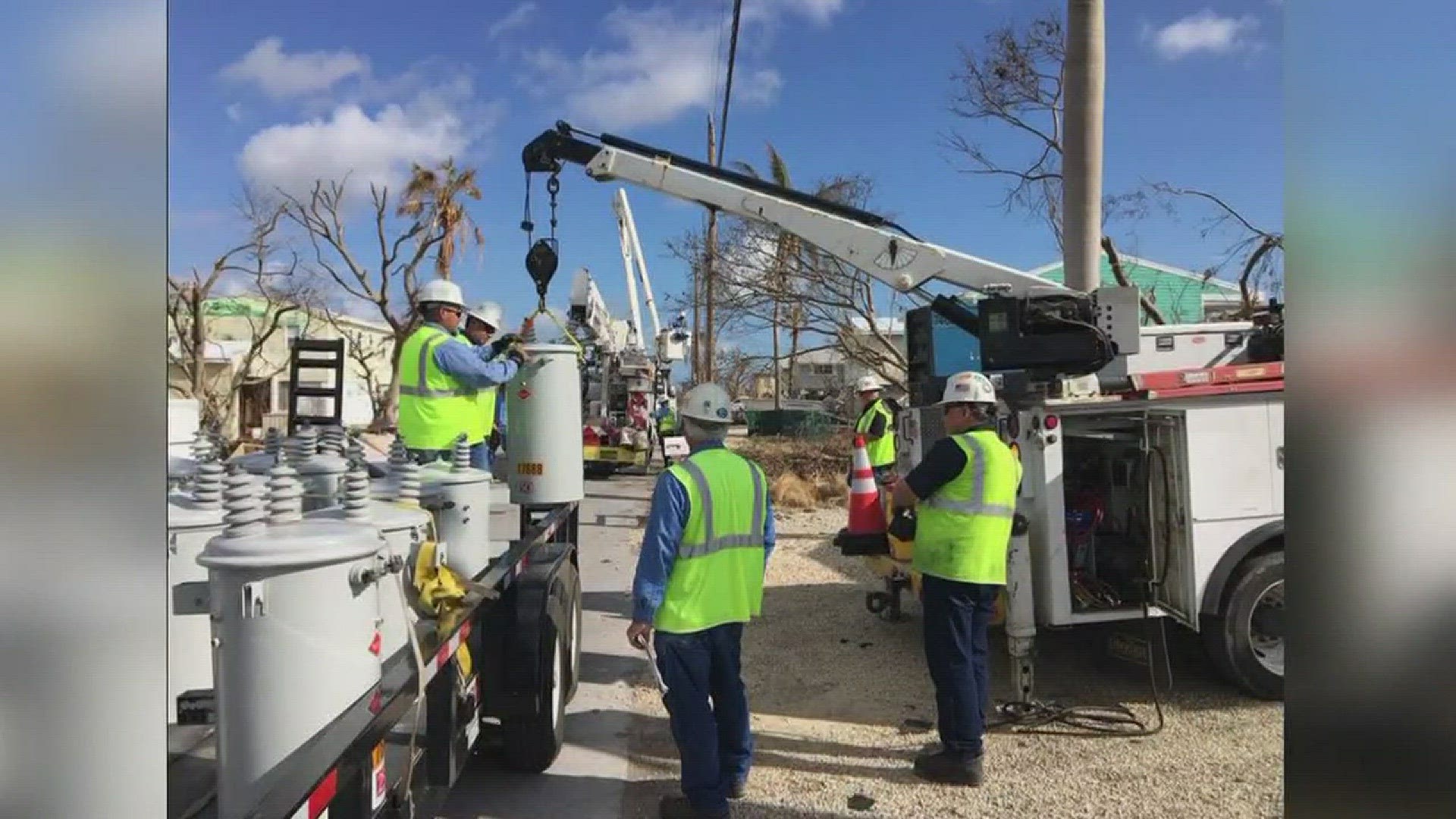CPS Energy employees deployed to Florida to restore power after Irma ...