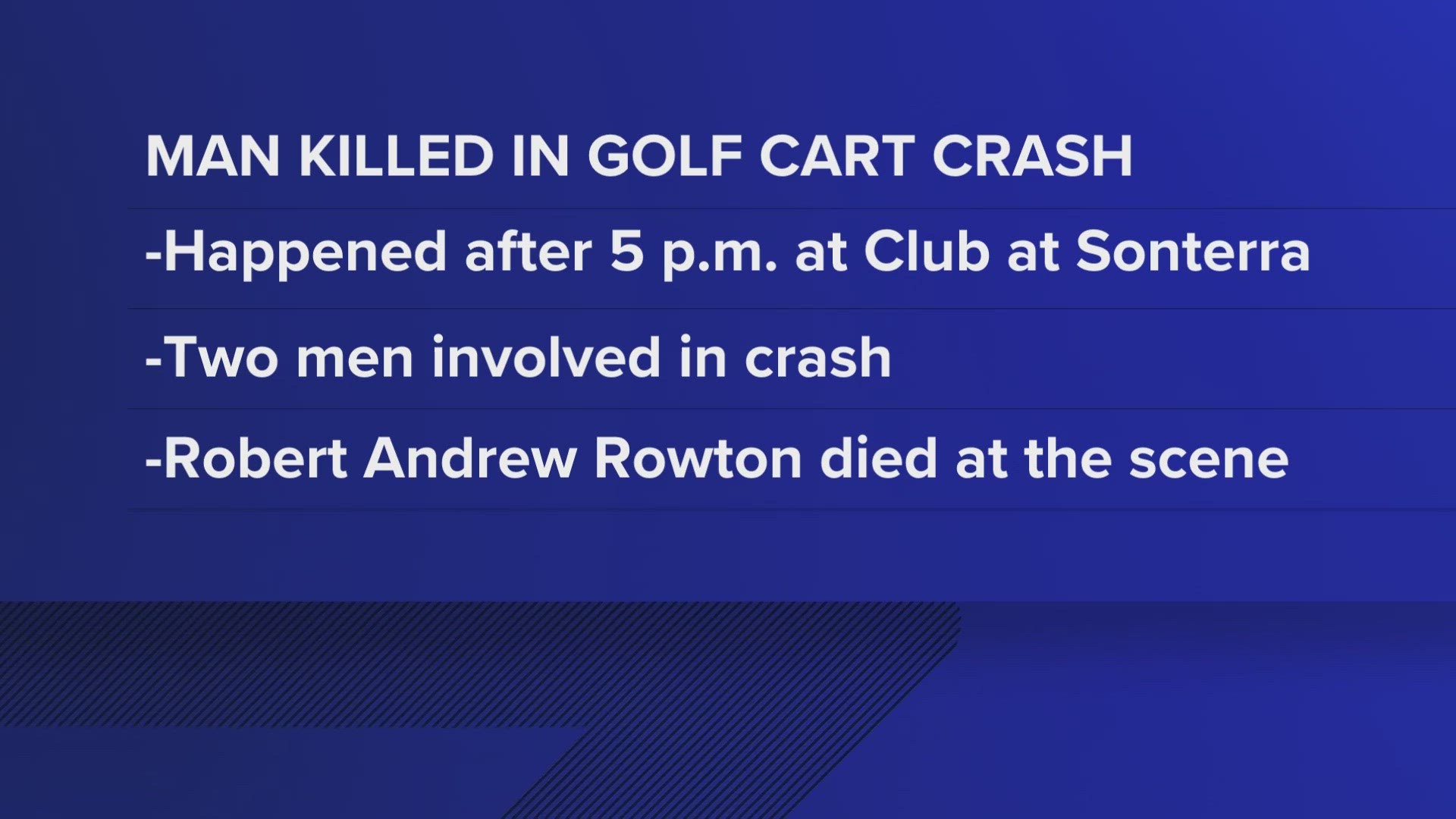 Man dies at northside country club in golf cart accident | kens5.com