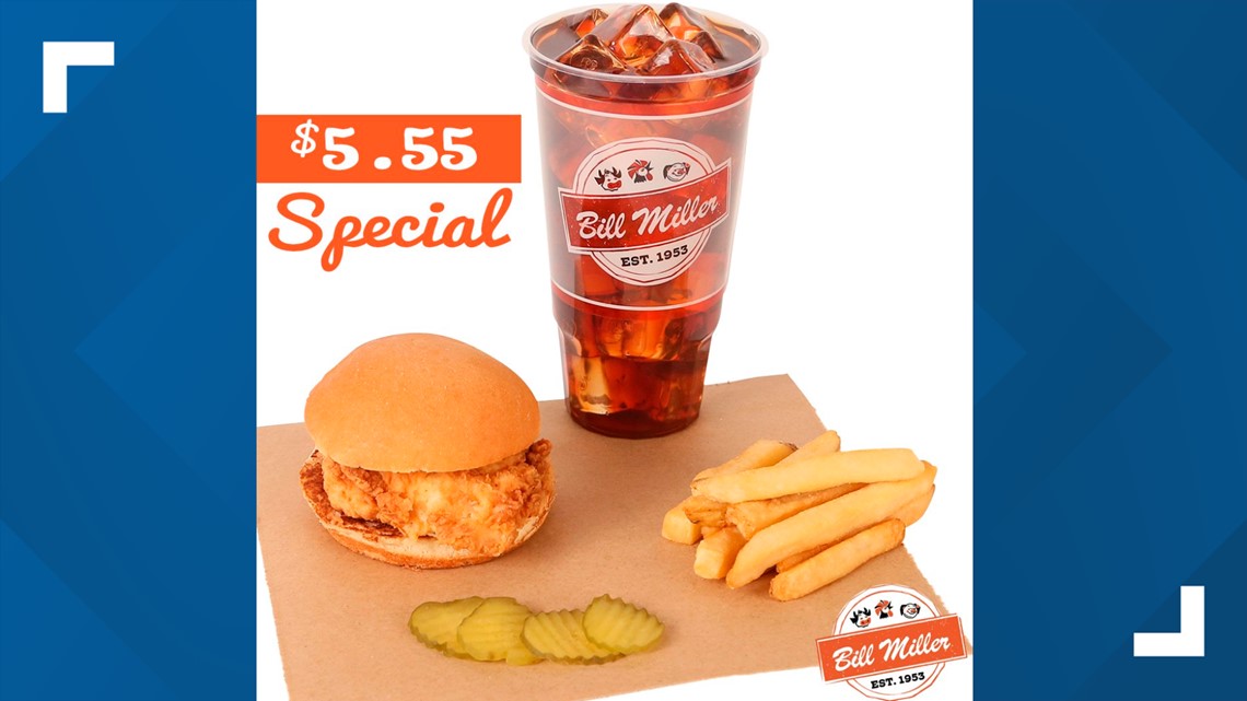 Bill Miller tweets chicken combo amid Twitter sandwich feud | kens5.com