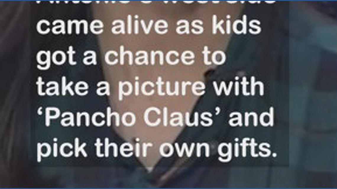 'Pancho Claus' visits kids on San Antonio's west side | kens5.com