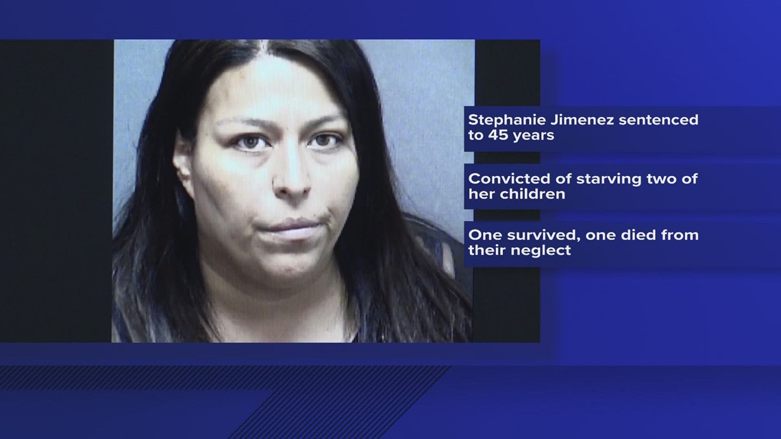 Mother sentenced to 45 years in prison for starving her children ...