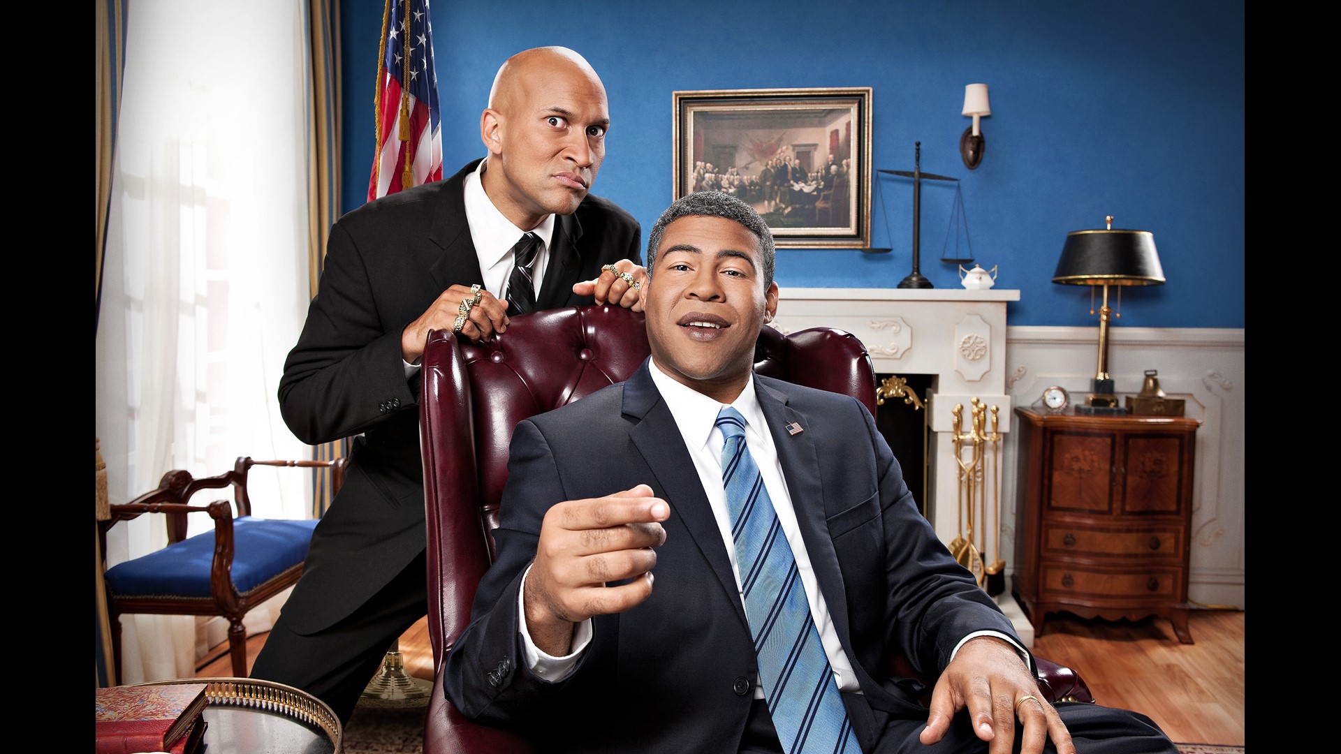 Obama and his anger translator Luther review Key and Peele's 'Keanu ...