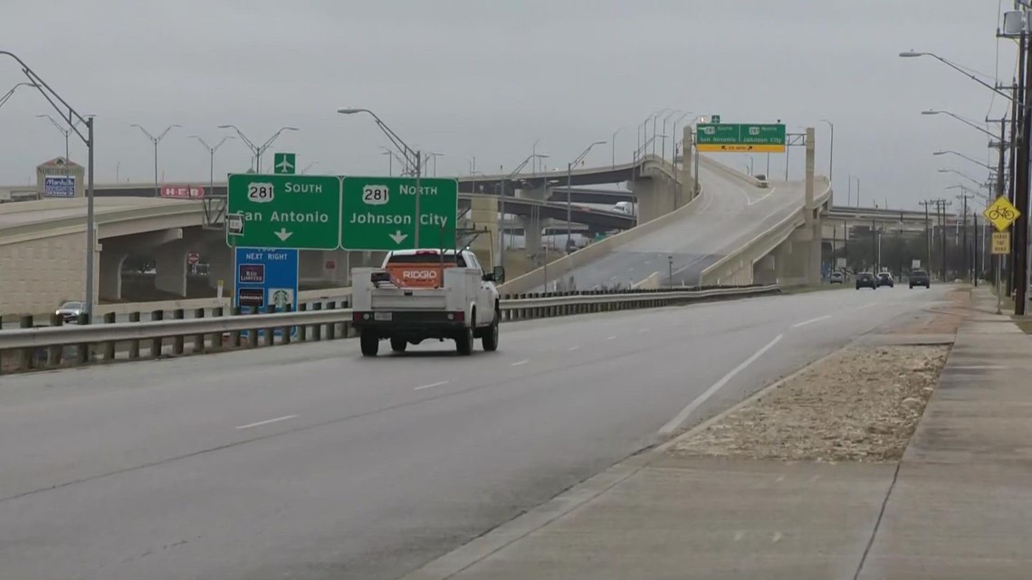 Highway 281 and Loop 1604 closed due to ice in San Antonio | kens5.com