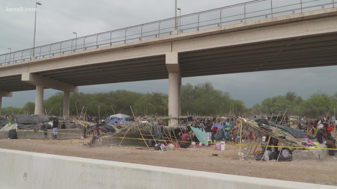 Update coming on major surge in migrants at border in Del Rio | kens5.com