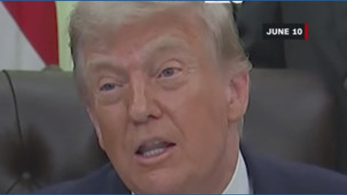 President Trump says U.S. will resume Iran attacks | kens5.com