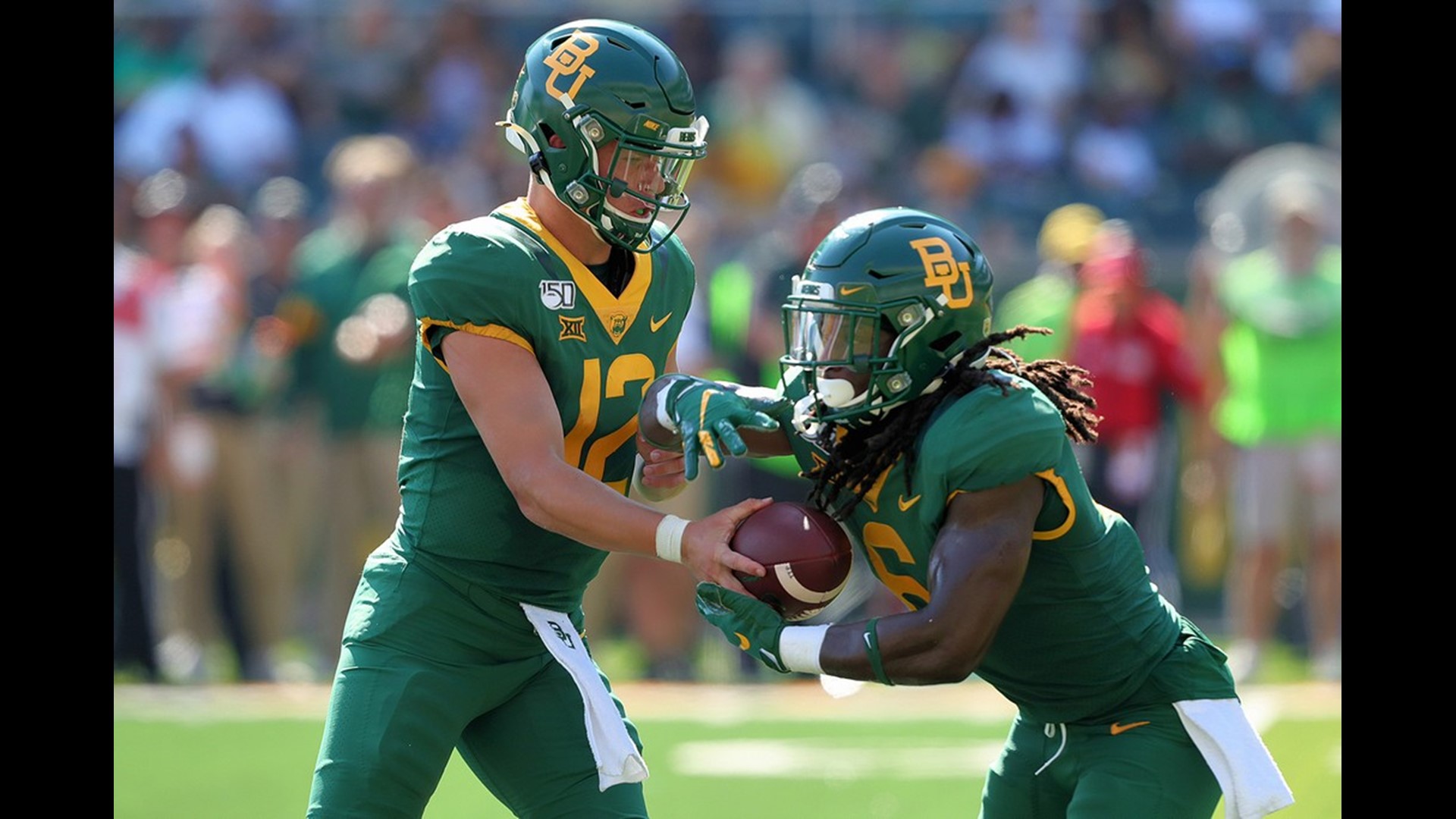 Mims has 3 TD catches for Baylor in 63-14 win over UTSA | kens5.com