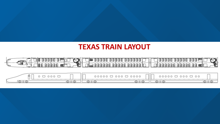 First look at the interior of the Houston-to-Dallas high speed bullet ...