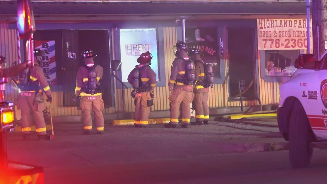 Strip mall fire knocked down quickly, SAFD says | kens5.com