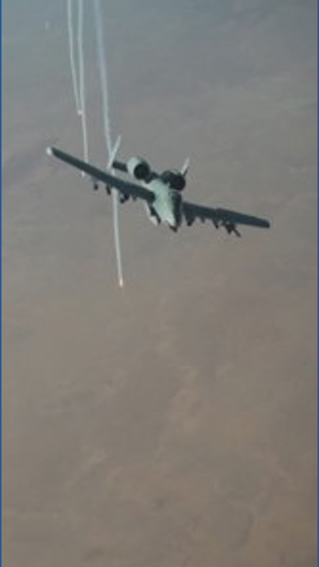First time since that start of the war in Middle East that enemy fire ...
