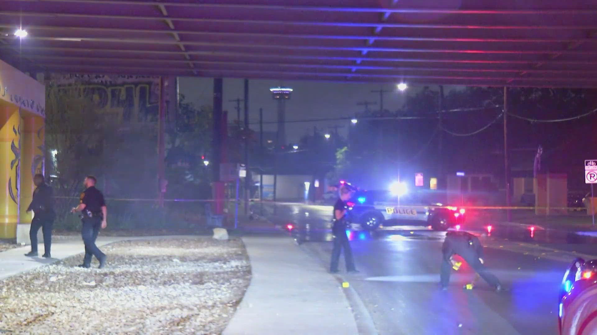 Homeless man caught in crossfire when two drivers start shooting at ...