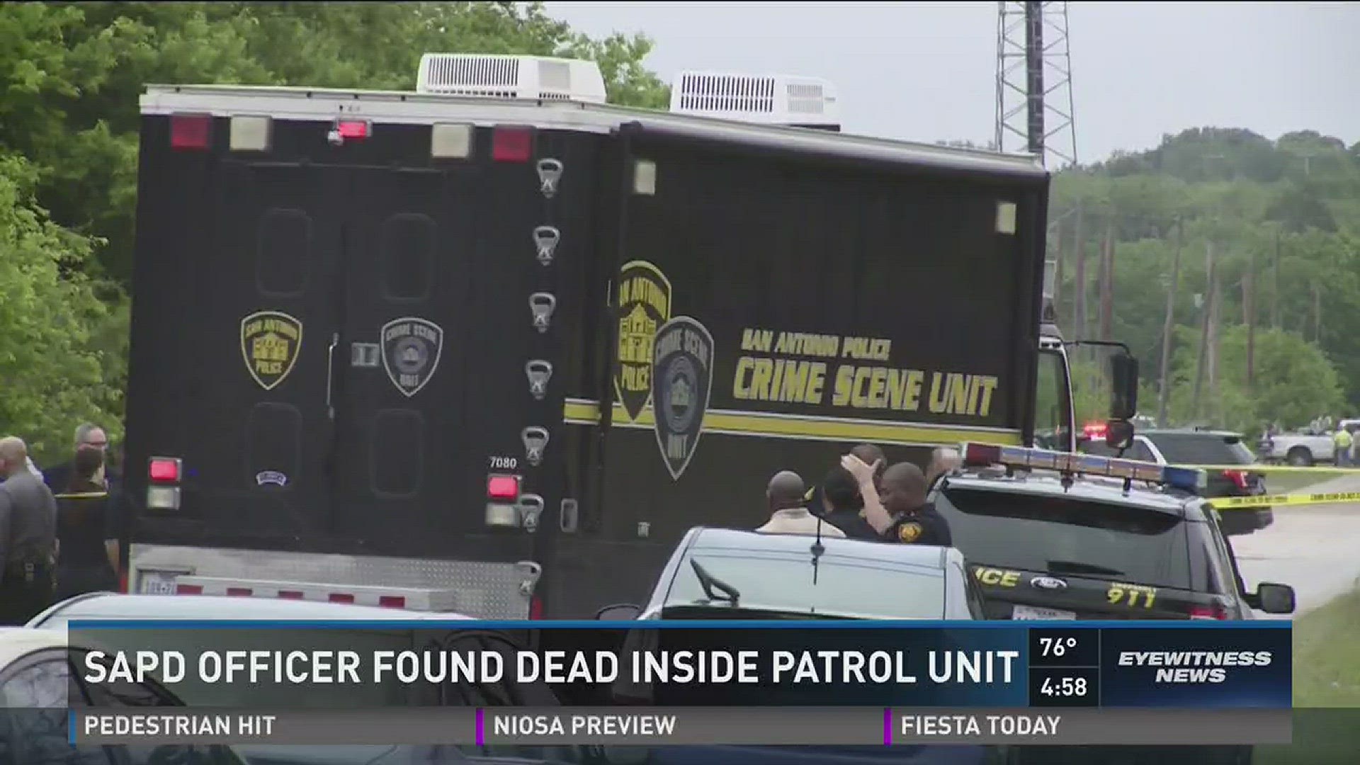 SAPD: Officer found dead of apparent suicide in patrol unit in ...