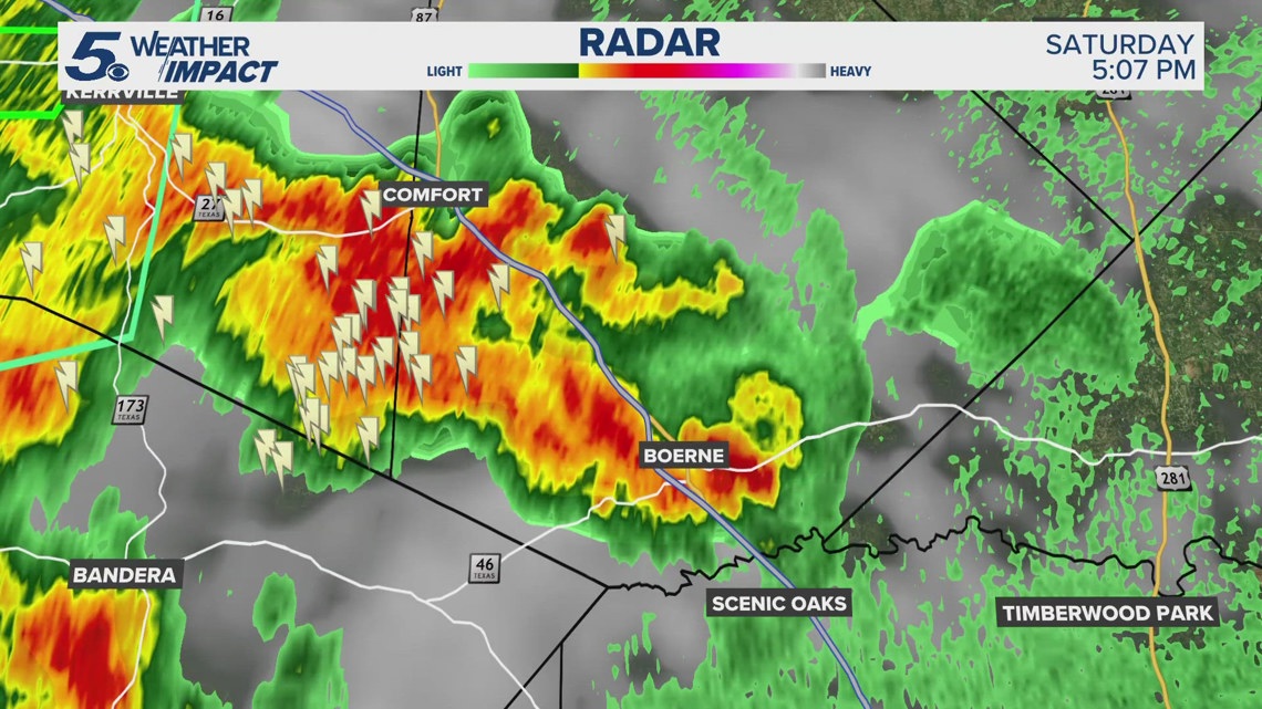 Flash Flood Warning issued for Kerr County | KENS 5 Weather Impact ...