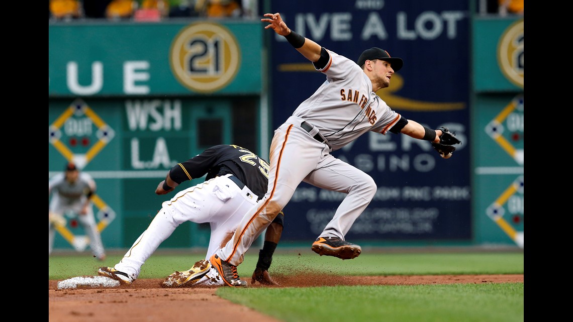 Giants' 8-game winning streak ends with 1-0 loss to Pirates | kens5.com