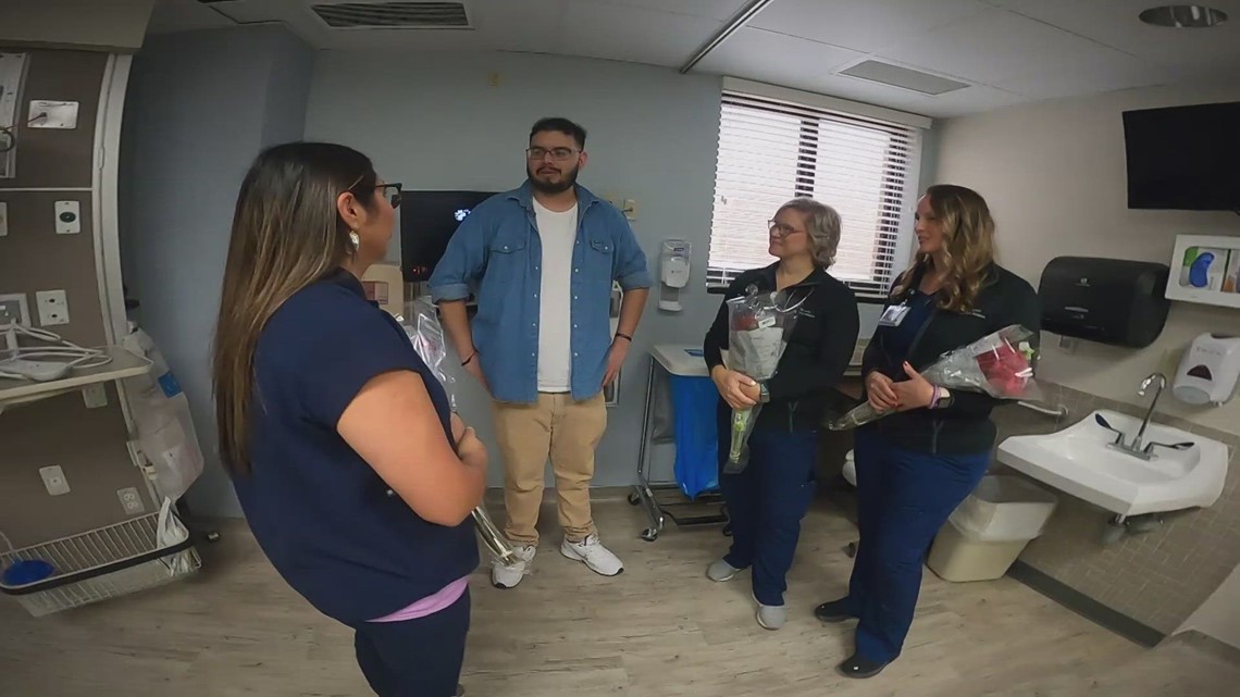 San Antonio man with rare disorder thanks the nurses who saved his life ...