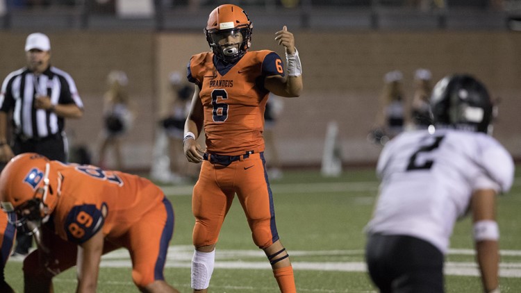 Former Brandeis QB Jordan Battles all in as Judson Rocket after ...