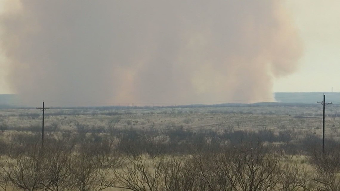 Fires in the Texas Panhandle have been burning for seven days now ...