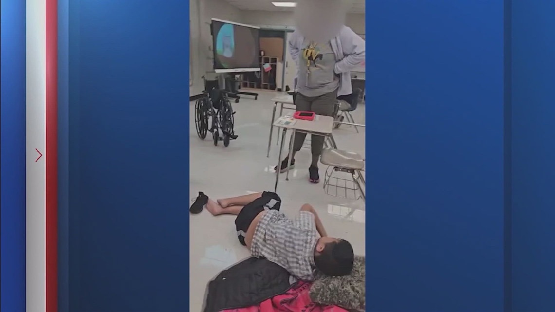 Non-verbal student left on school floor for hours after shattering ...