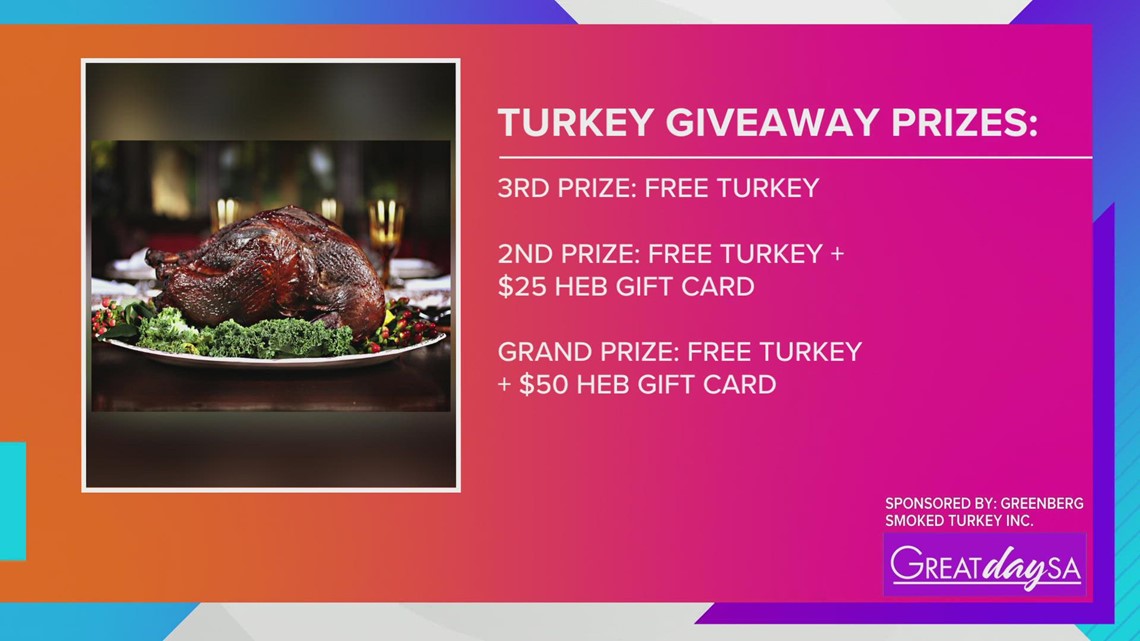 Here's how to win a free turkey and a $50 HEB gift card | kens5.com