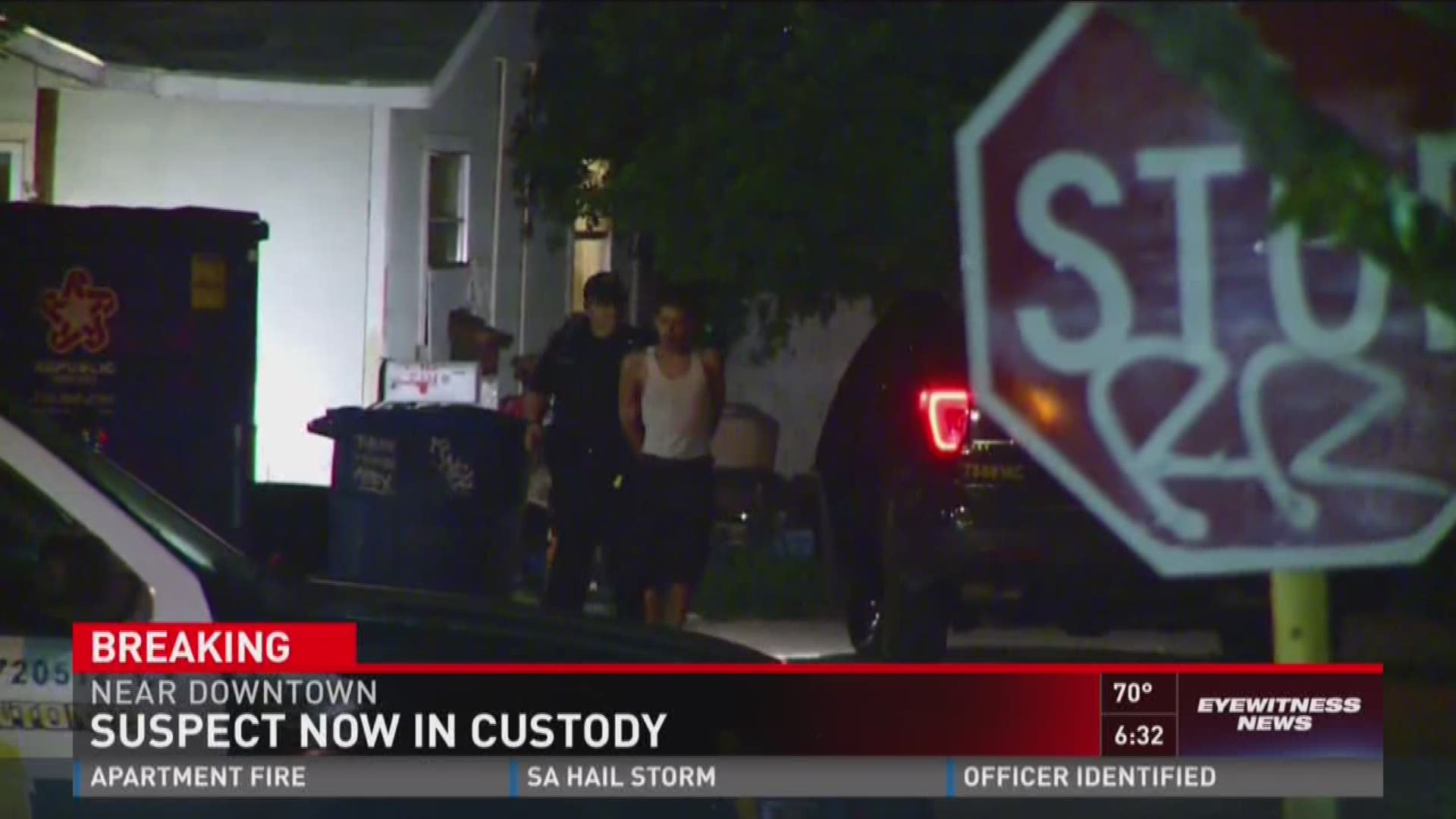 Sapd Suspect In Custody Following West Side Shooting Standoff