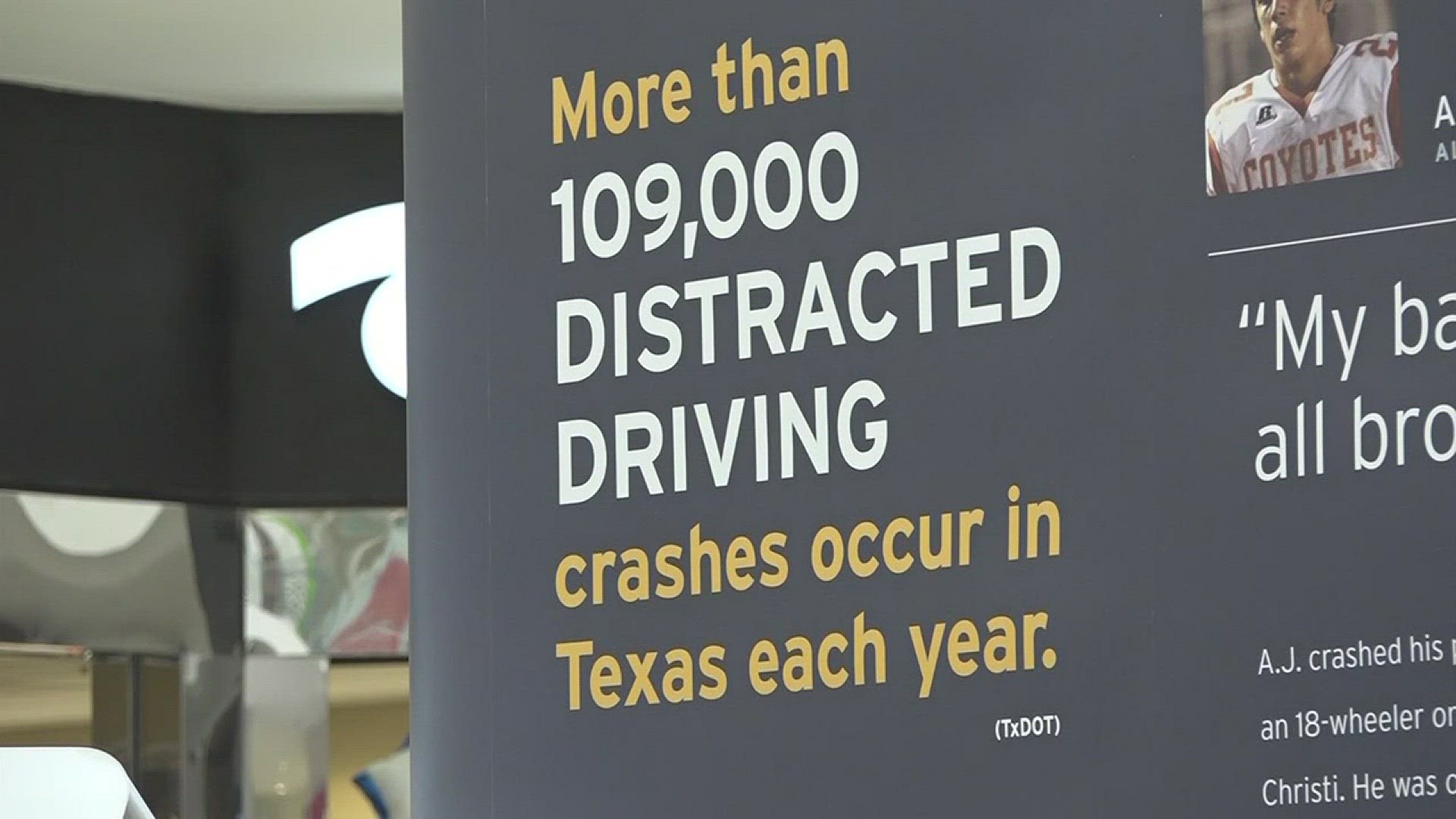 TxDOT showcases dangers of distracted driving | kens5.com