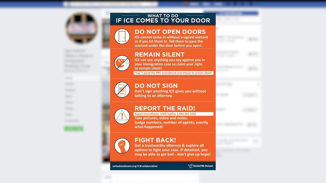 What to do if ICE comes to your door | kens5.com