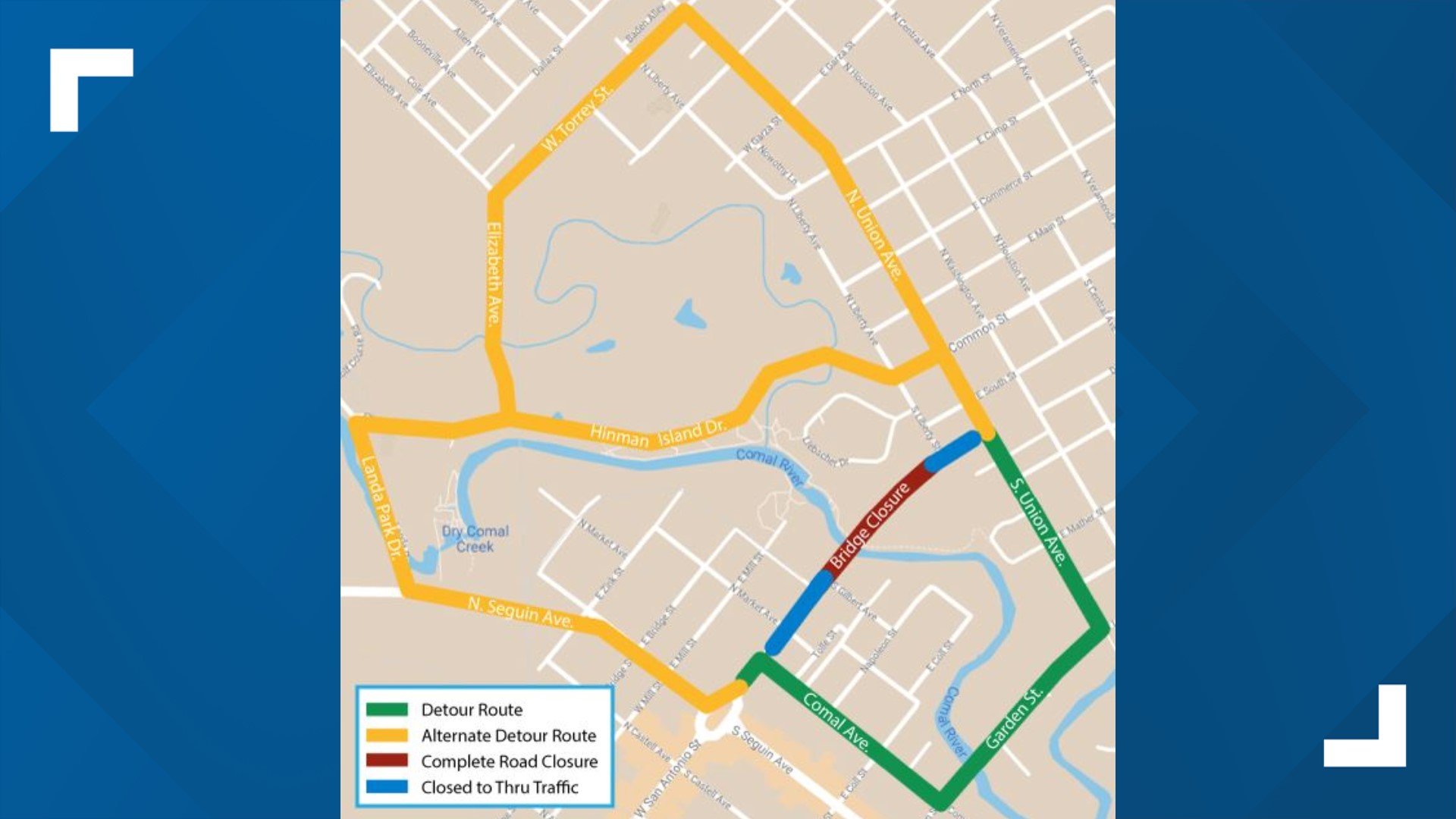 Major construction project could disrupt popular tubing route | kens5.com