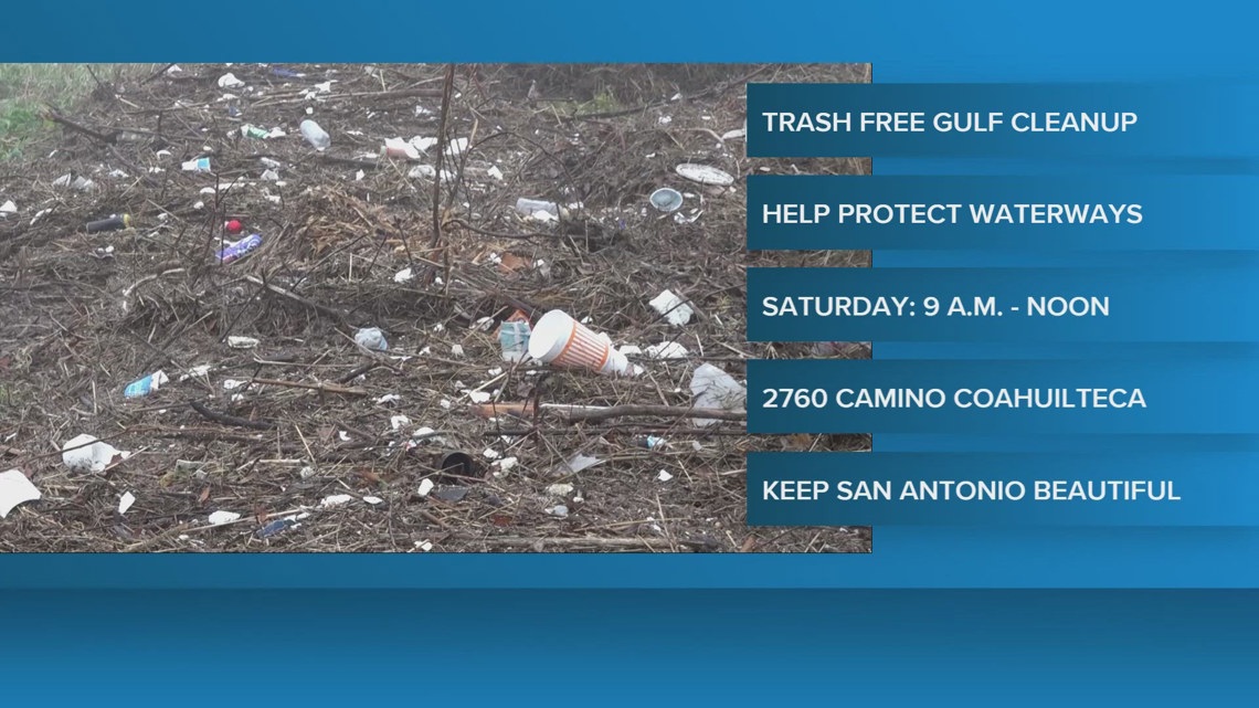 Keep the Gulf clean with this local cleanup effort | kens5.com